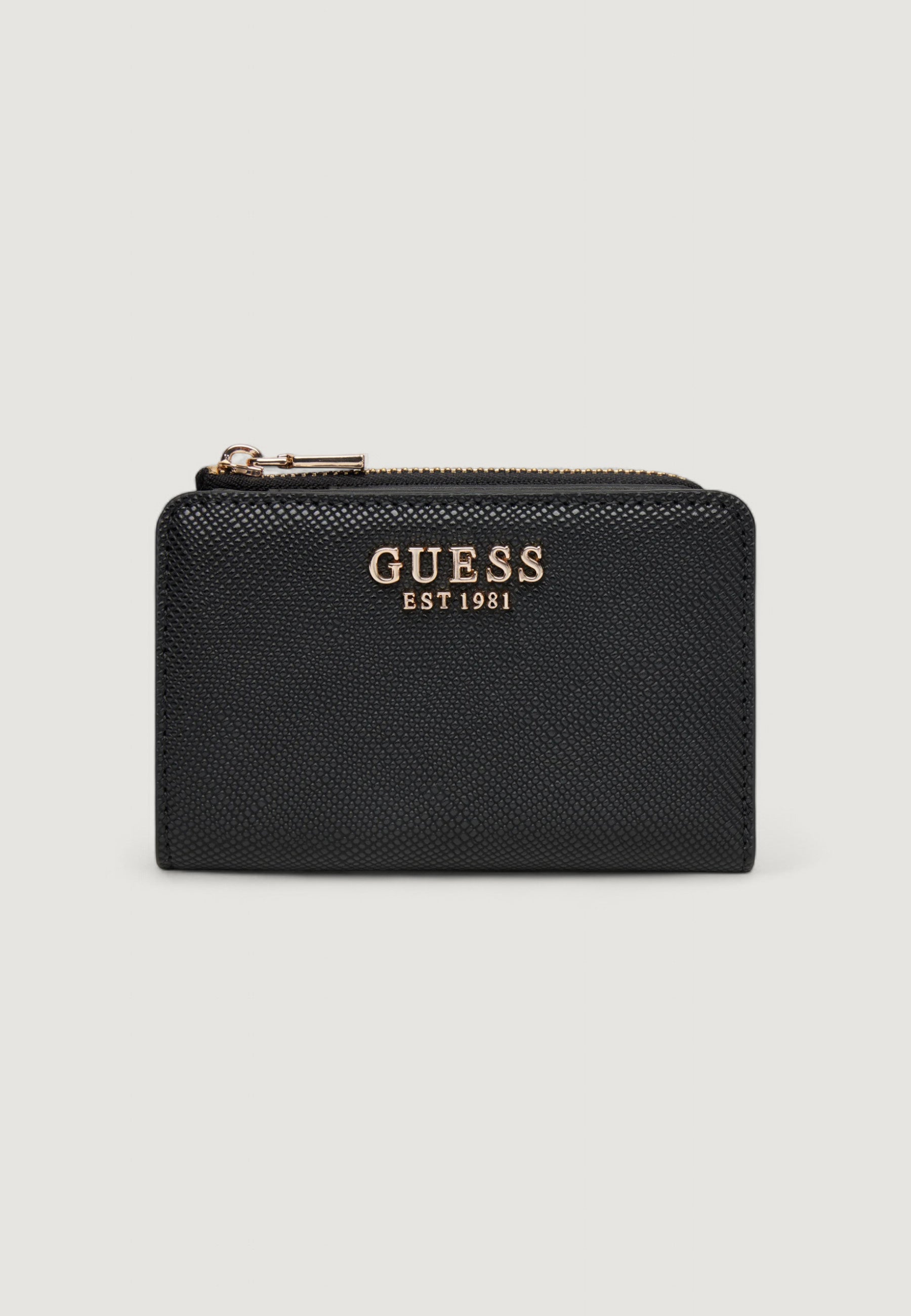 Portacarte Guess LAUREL II SLG ZIP ARND CRD CSE Nero – Goccia.Shop