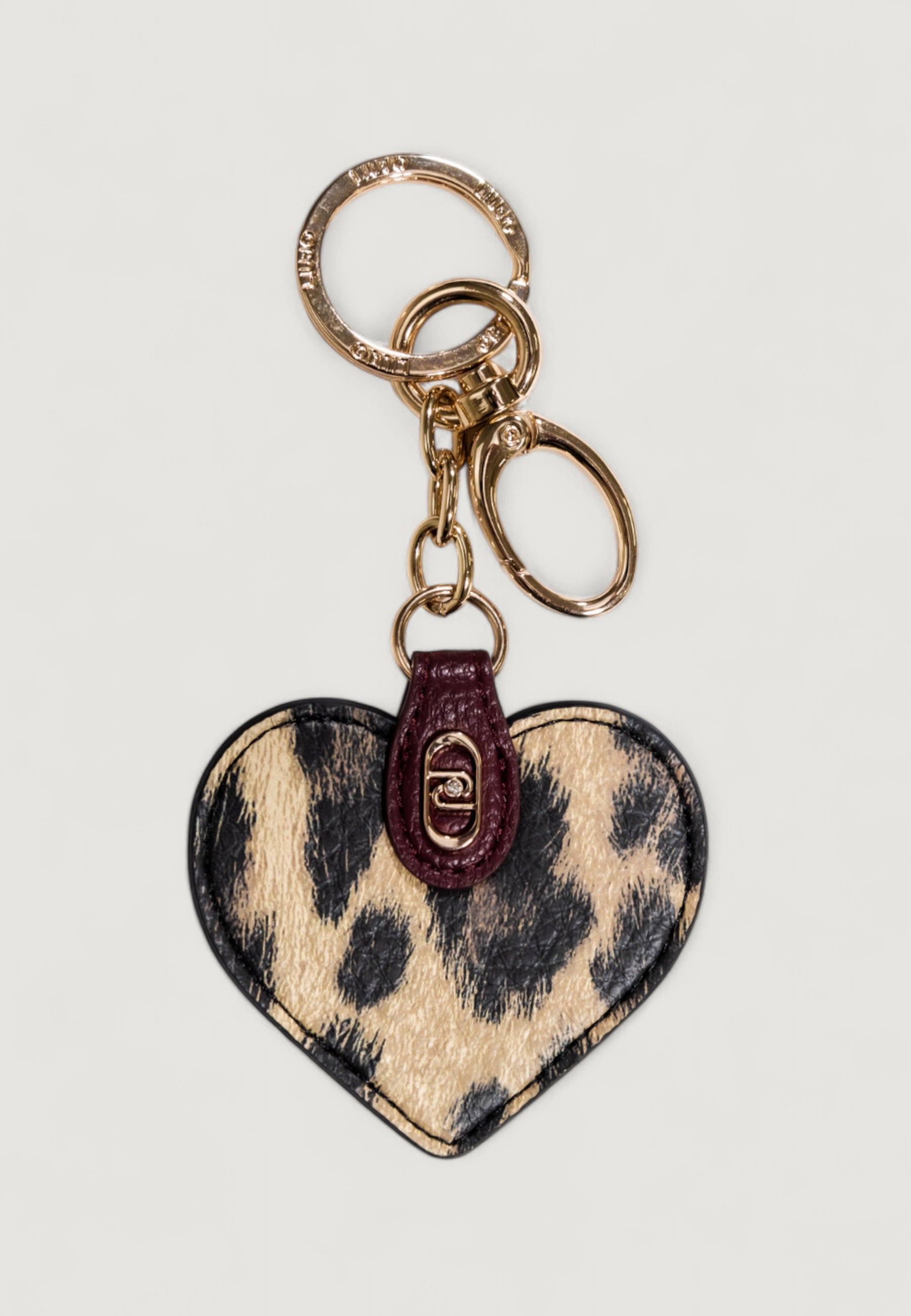 Portachiave Liu-Jo HEART KEY RING Maculato – Goccia.Shop